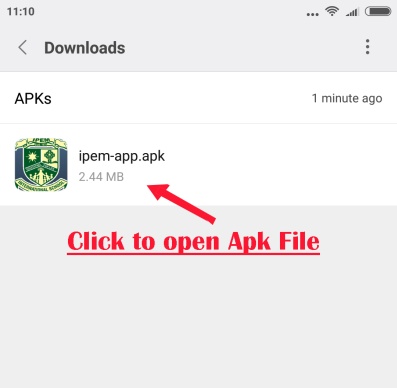 IPEM International School - Steps to download and install Parent App
